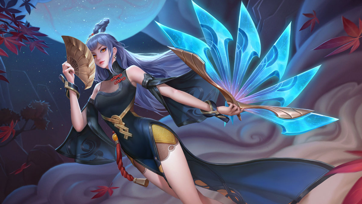 Build Yue AOV, Ahli Kipas yang Jago Cicil Musuh! - Guide.GG